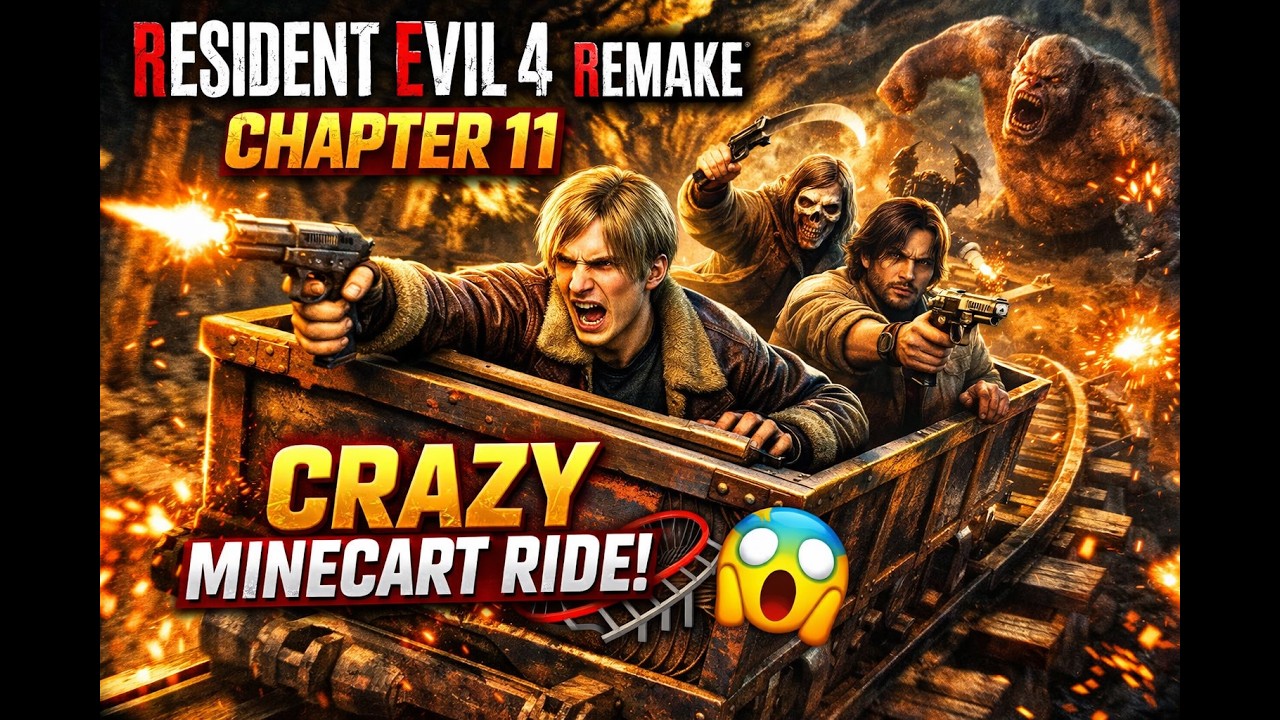 🎢 Chapter 11 → Roller coaster (minecart) madness with Luis - YouTube