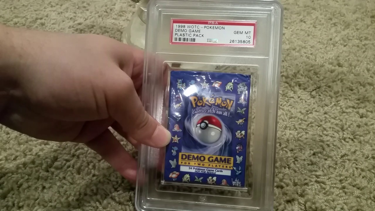 Pokemon Demo Pack GEM MINT 10 - YouTube
