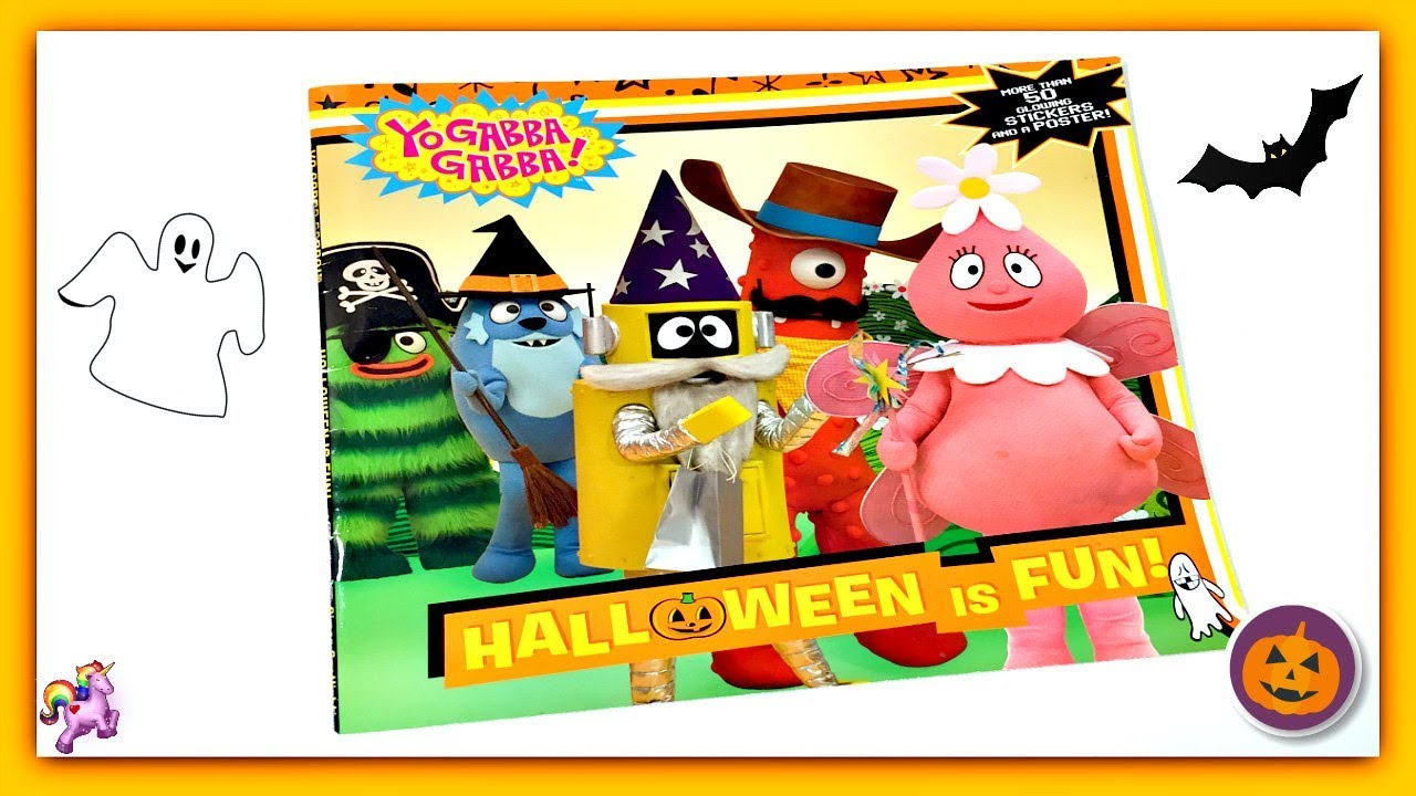 "HALLOWEEN IS FUN!" YO GABBA GABBA! - Read Aloud Storybook for kids ...