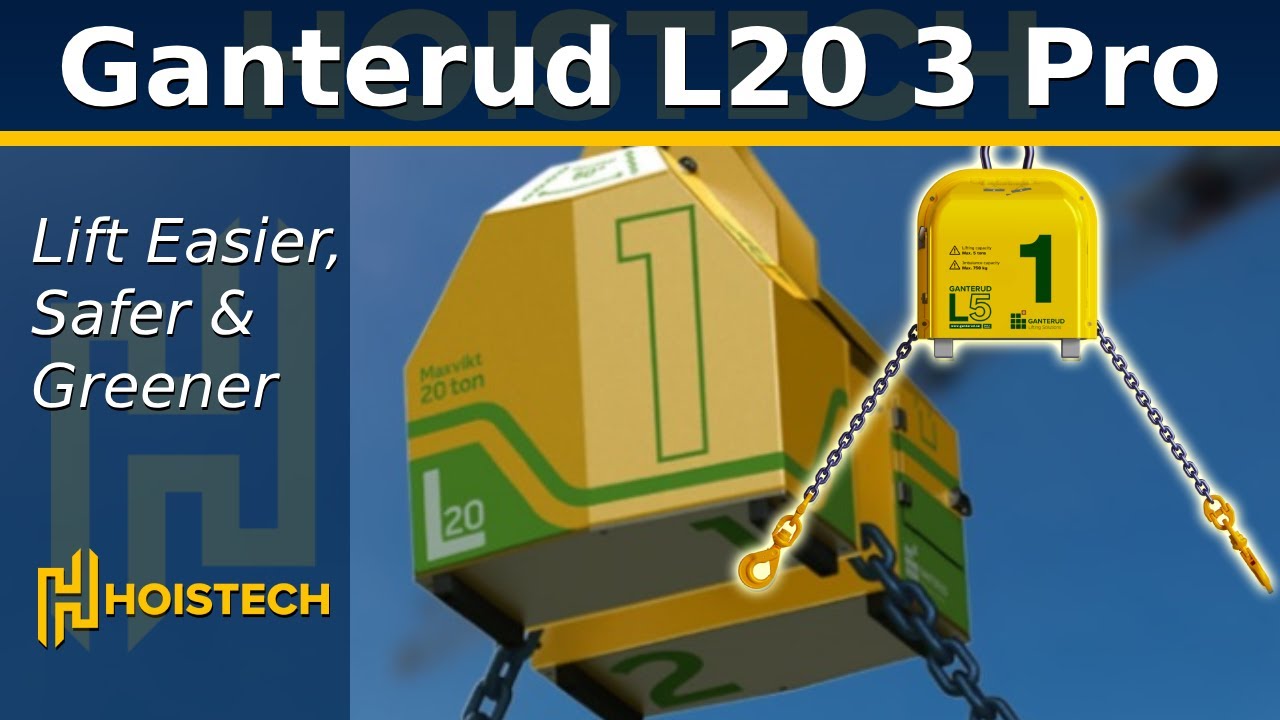 Ganterud L20 3 Pro Hoistech - YouTube