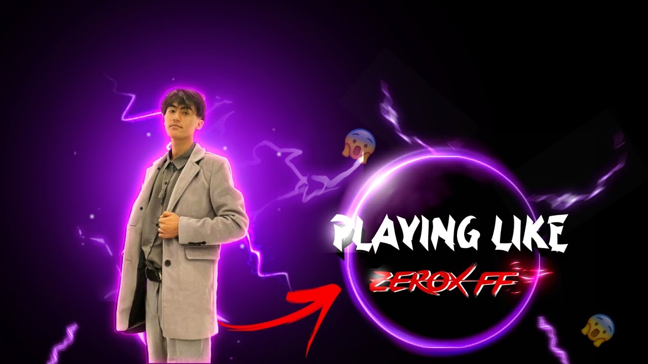 PLAYING LIKE ZEROX FF 😱@ZeroxFF ️ - YouTube