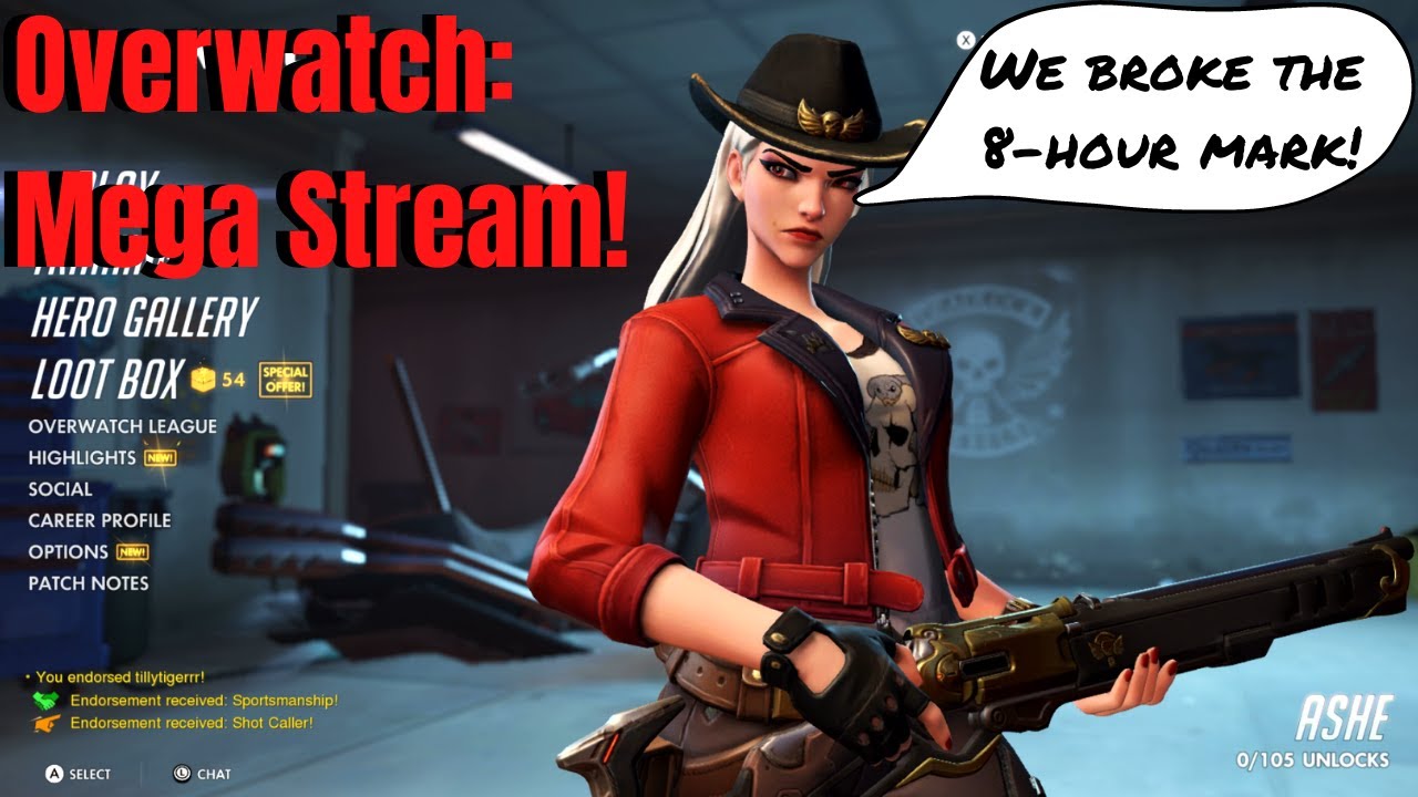A Whole Lot Of Overwatch! | Overwatch Mega Livestream 3! - YouTube