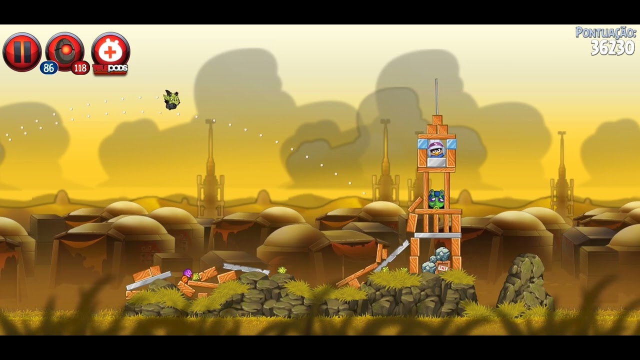 Angry Birds Star Wars 2 (Rebels) - Gameplay "Cikatro Vizago" - YouTube