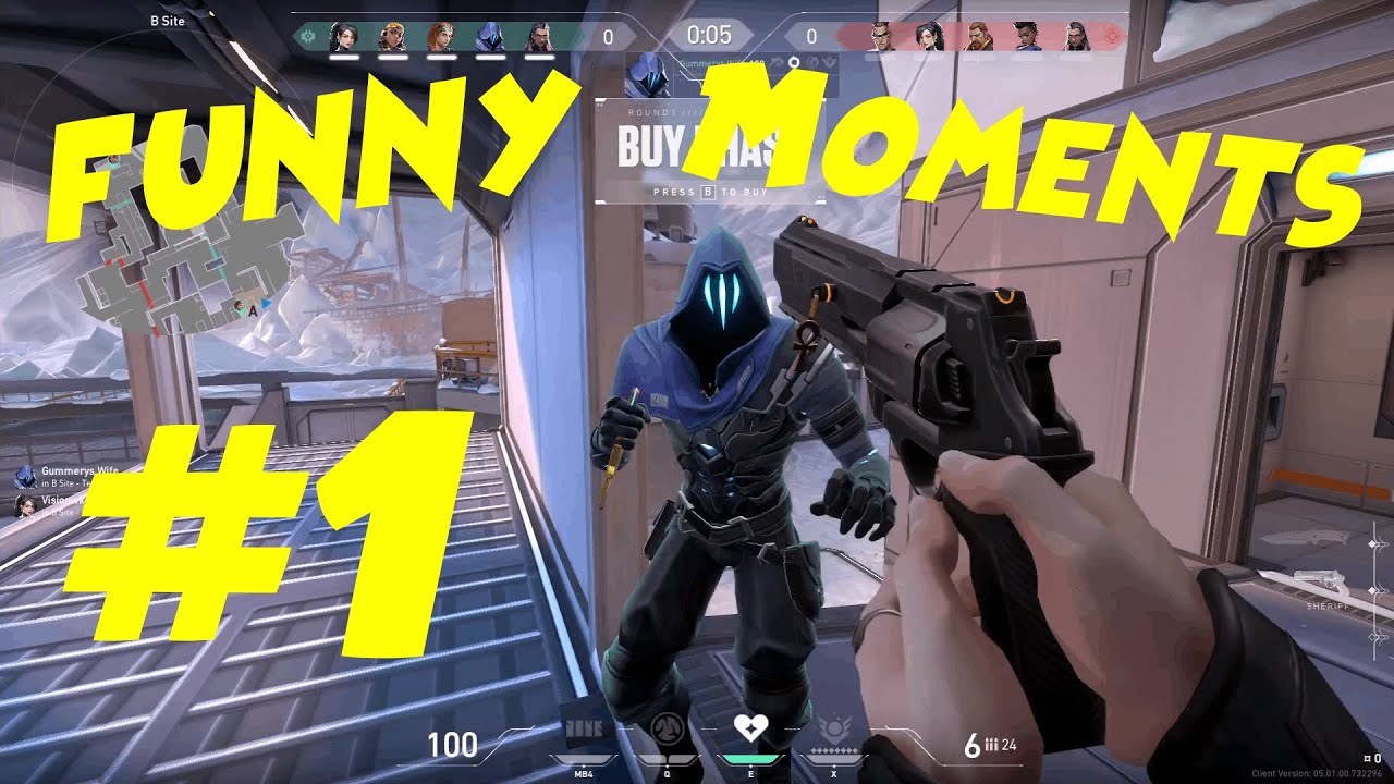 Valorant Funny Moments Part #1 - YouTube