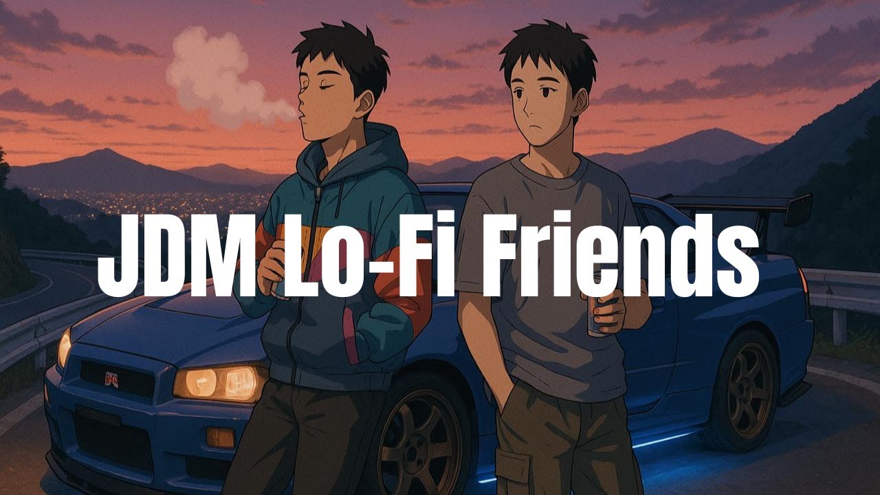 🎵 Mountain Pass Sunset | JDM Lo-fi Playlist for Relaxing & Studying ...