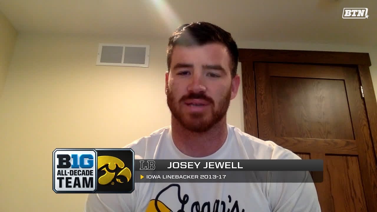Josey Jewell on His Selection to the BTN All-Decade Team | # ...