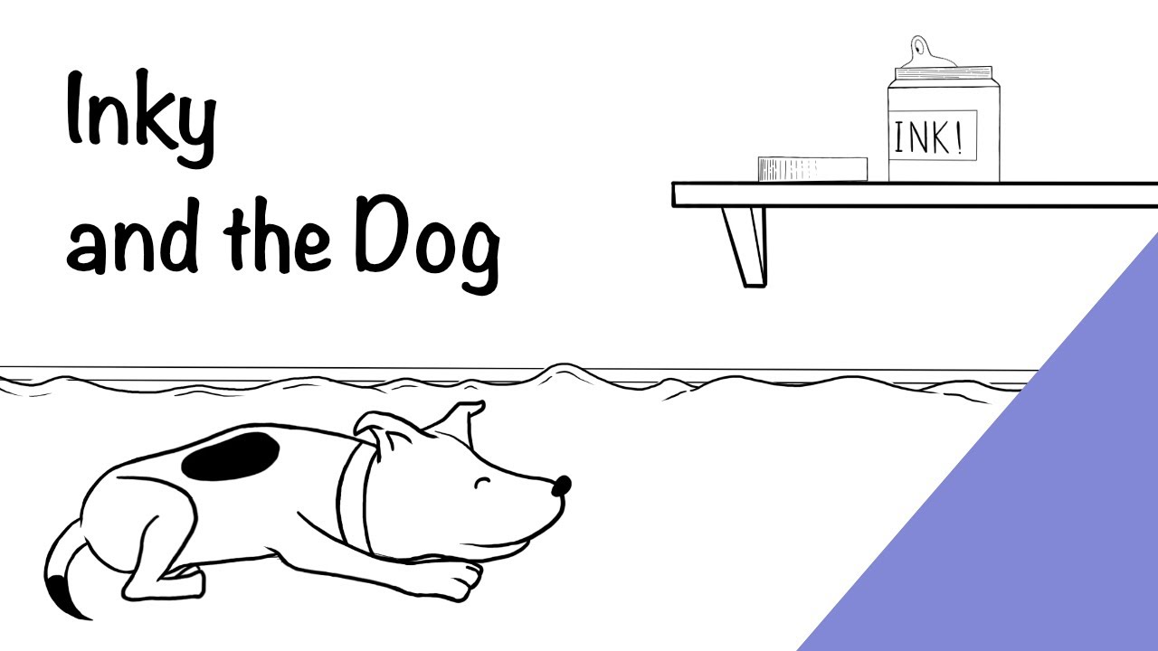 Inky and the Dog short film animation - YouTube