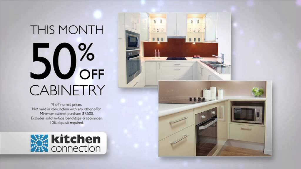 Kitchen Connection - 50% off cabinetry - YouTube