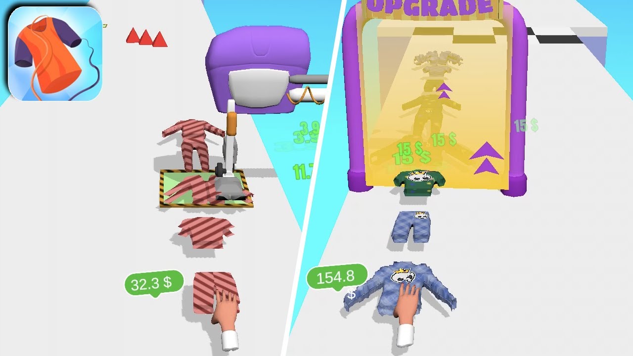 Cloth Making Run - New Mobile Game - All levels Gameplay Walkthrough ...