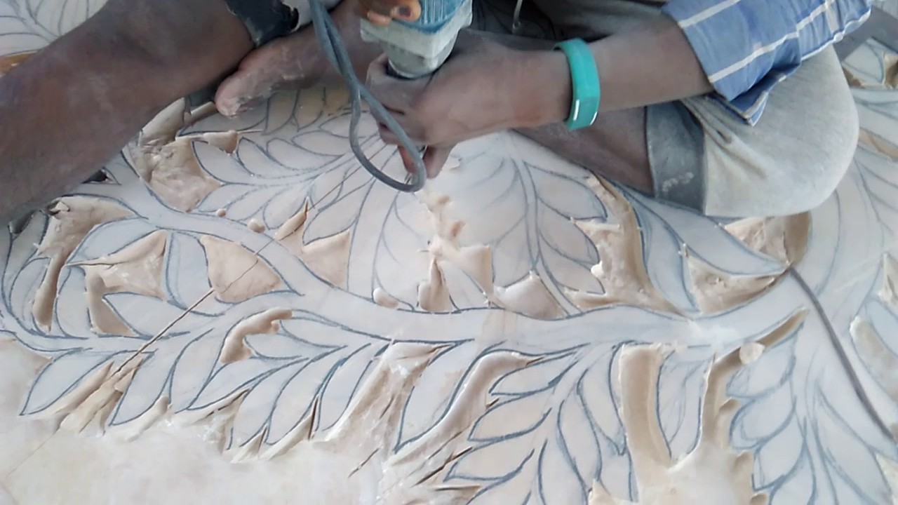 How to make Stone Art handmade design on Stone Sheet - YouTube