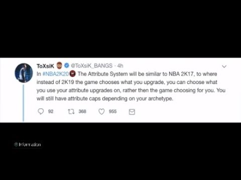 NBA2K20 ATTRIBUTE SYSTEM. WILL 2K LET US HIT 99? NO ATTRIBUTE LOCKS ...