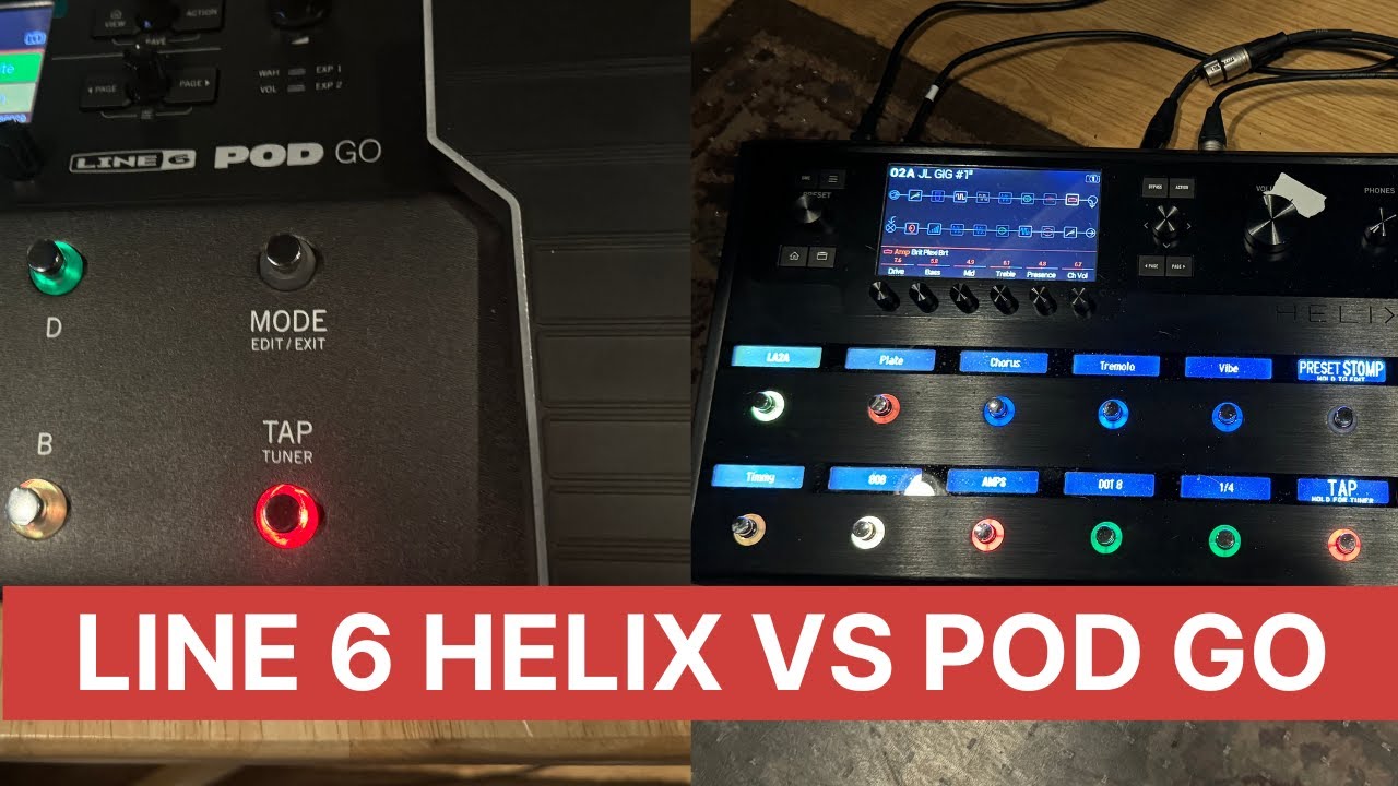 HELIX vs POD Go | LIVE RIG - YouTube