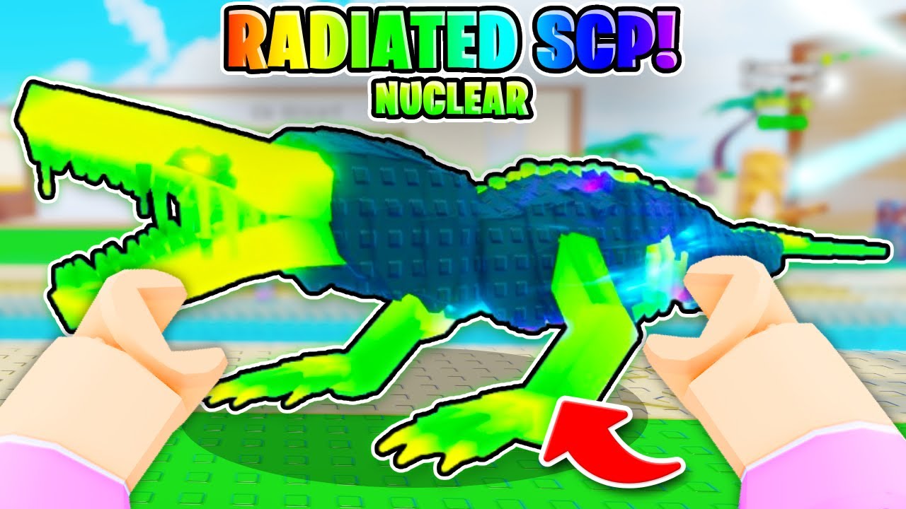 I Started Over As NOOB With NUCLEAR RADIATED SCP In Roblox Steal A Fish ...