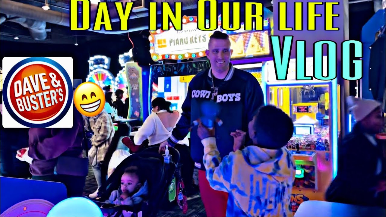 Dave & Buster’s Vlog | Come Along with Us | Interracial Couple | Parents of 2 Boys #family #vlog ...