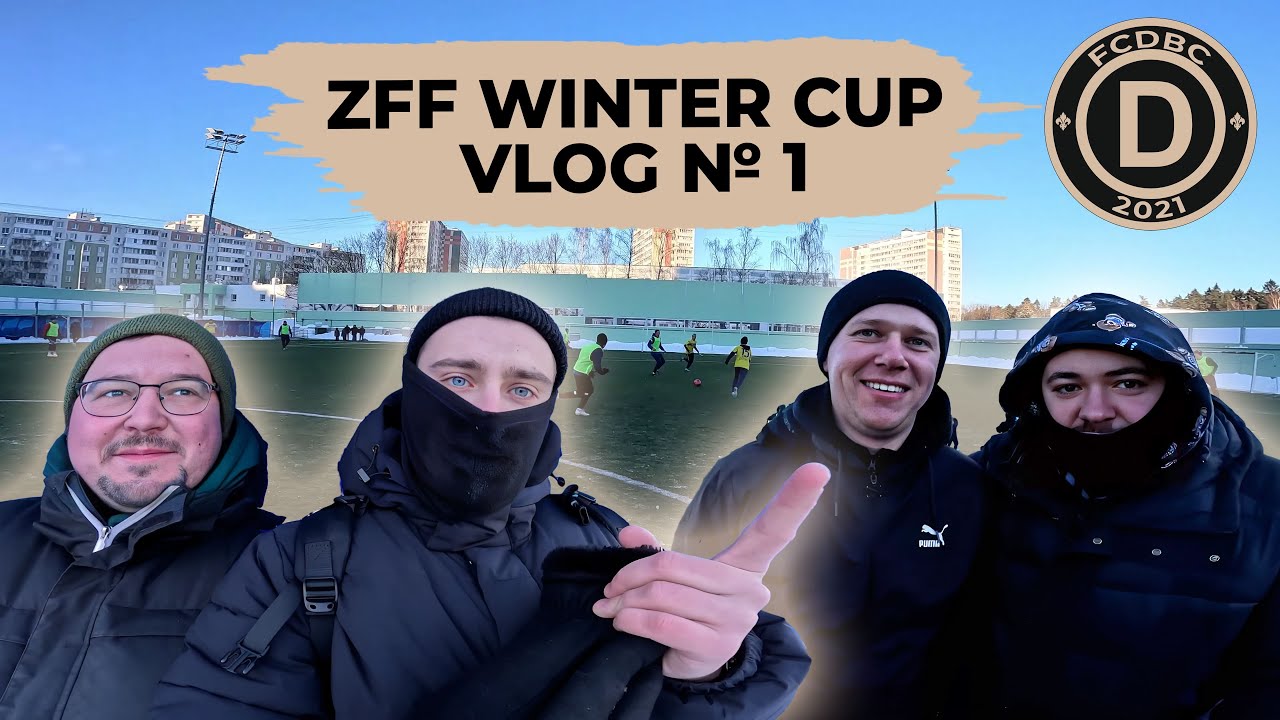ZFF WINTER CUP VLOG №1 / МЕРЗНЕМ НА ФУТБОЛЬНОМ ПОЛЕ / ГОТОВИМСЯ К ...