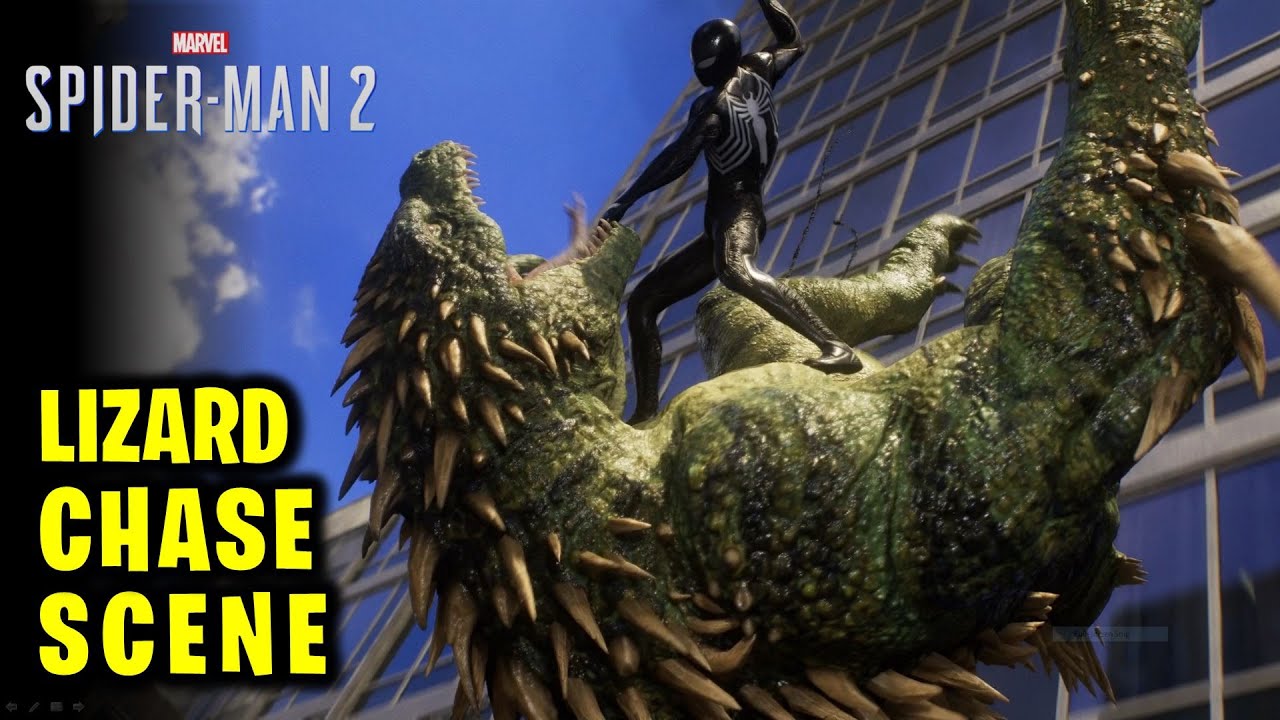 Spider-Man 2: Lizard Chase Scene (Chasing Dr. Connors) - YouTube