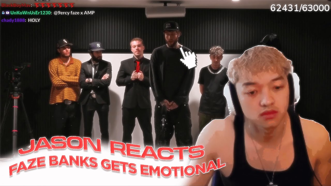 Jason Reacts To FaZe Banks Getting Emotional Talking About FaZe Clan's ...
