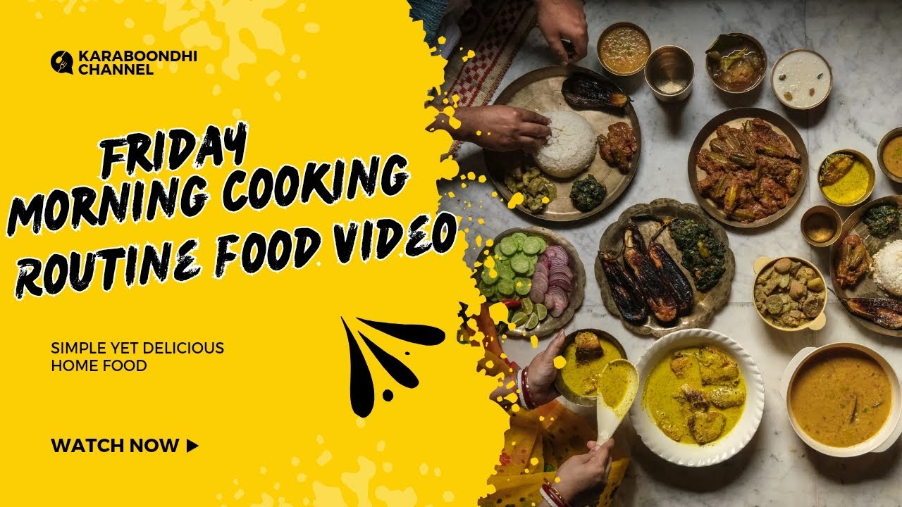 💖Friday morning cooking routine food video💖#minivlog #food #indianfood ...