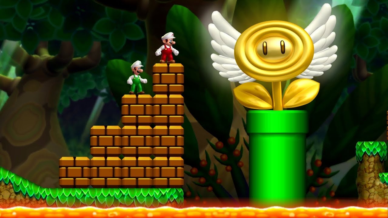 New Super Mario Bros. U Deluxe - Part 9 - 2 Player Walkthrough - Soda ...