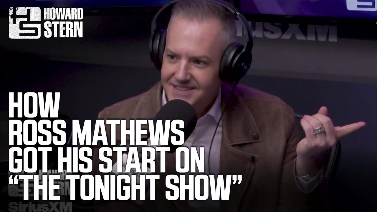 How Ross Mathews Got His Start on “The Tonight Show” - YouTube
