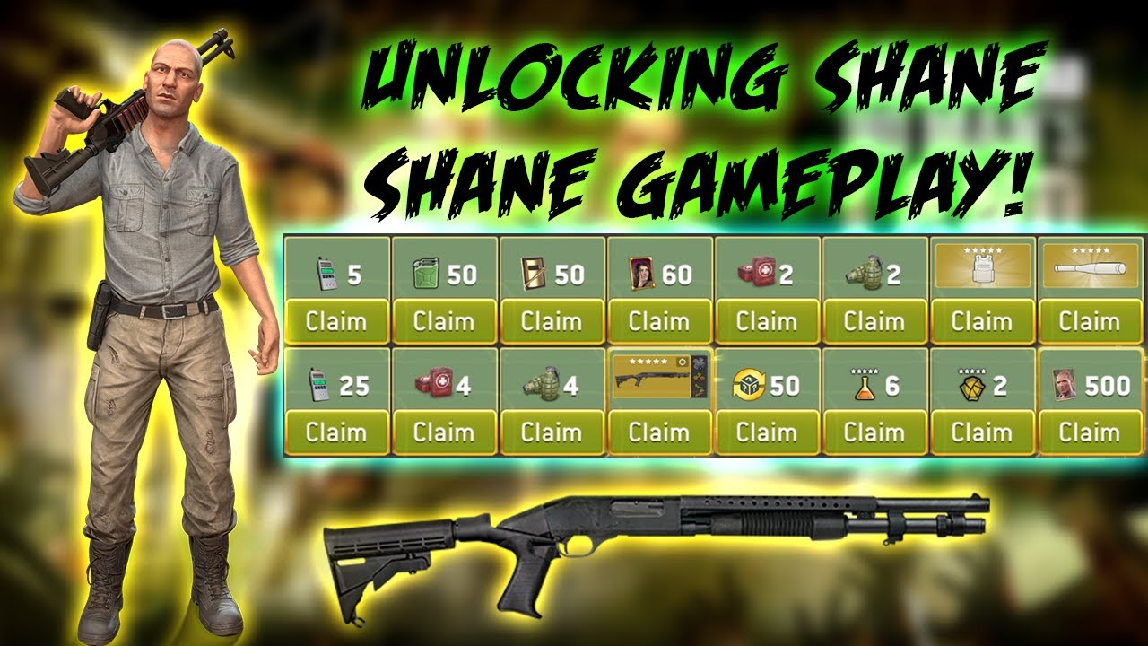 UNLOCKING SHANE IN TWD NO MAN'S LAND! - YouTube