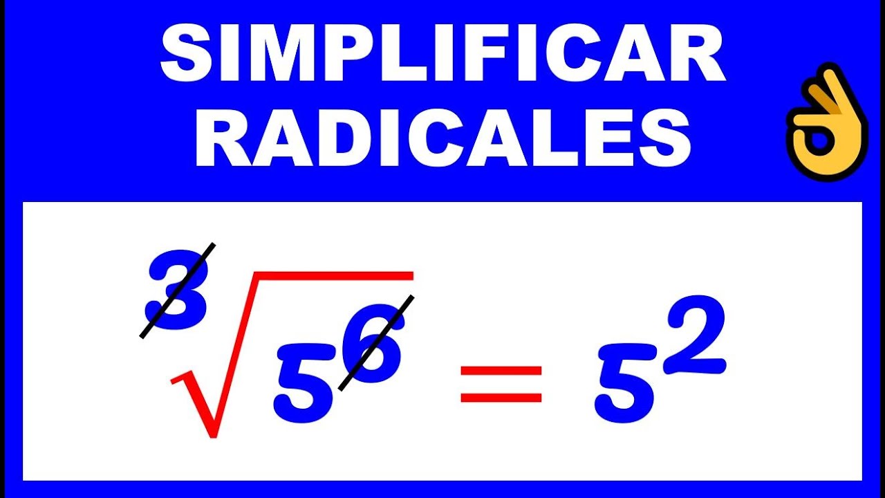 SIMPLIFICACION DE RADICALES | - YouTube