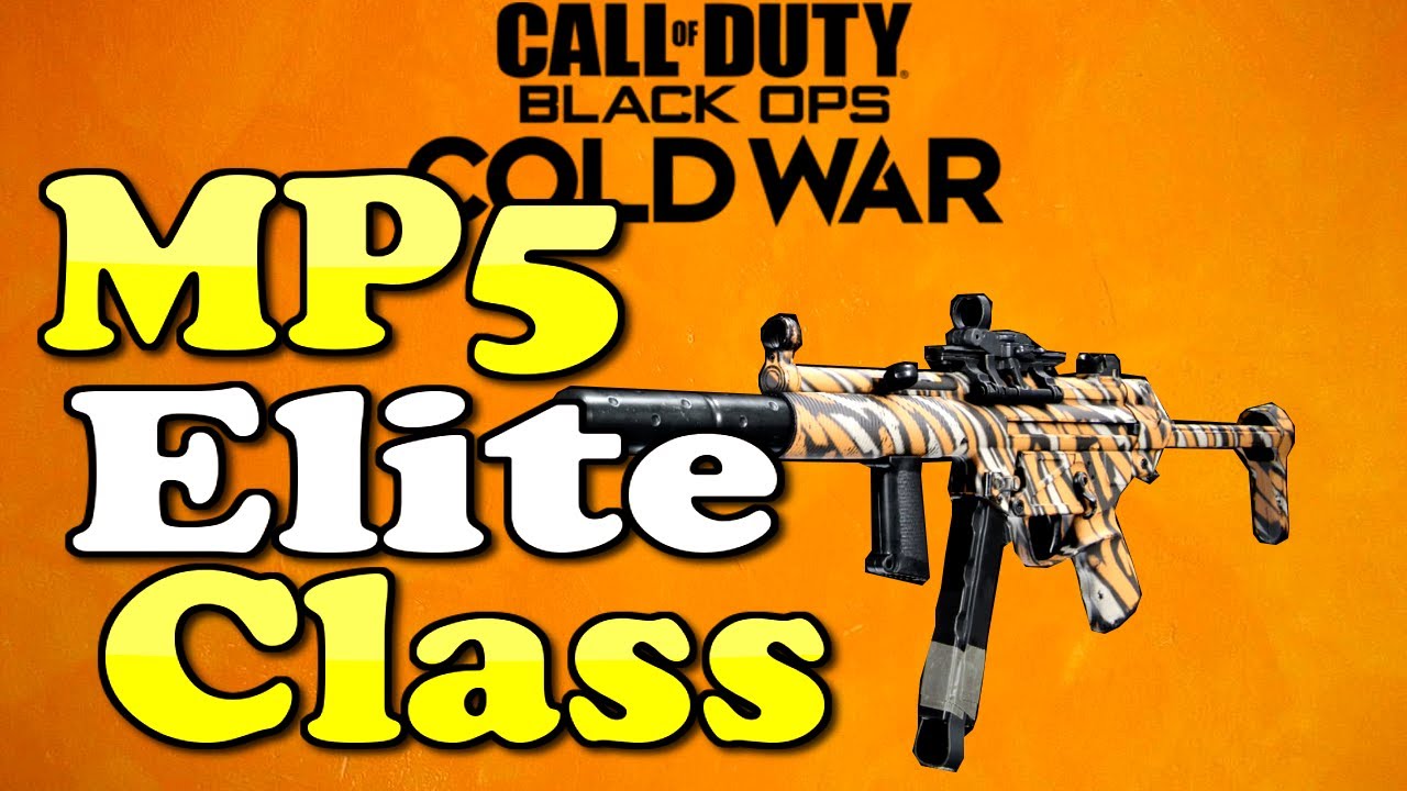 Best MP5 Cold War Class Loadout - YouTube