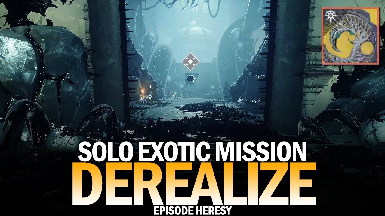 Solo New Exotic Mission "Derealize" - Barrow-Dyad Exotic (First ...