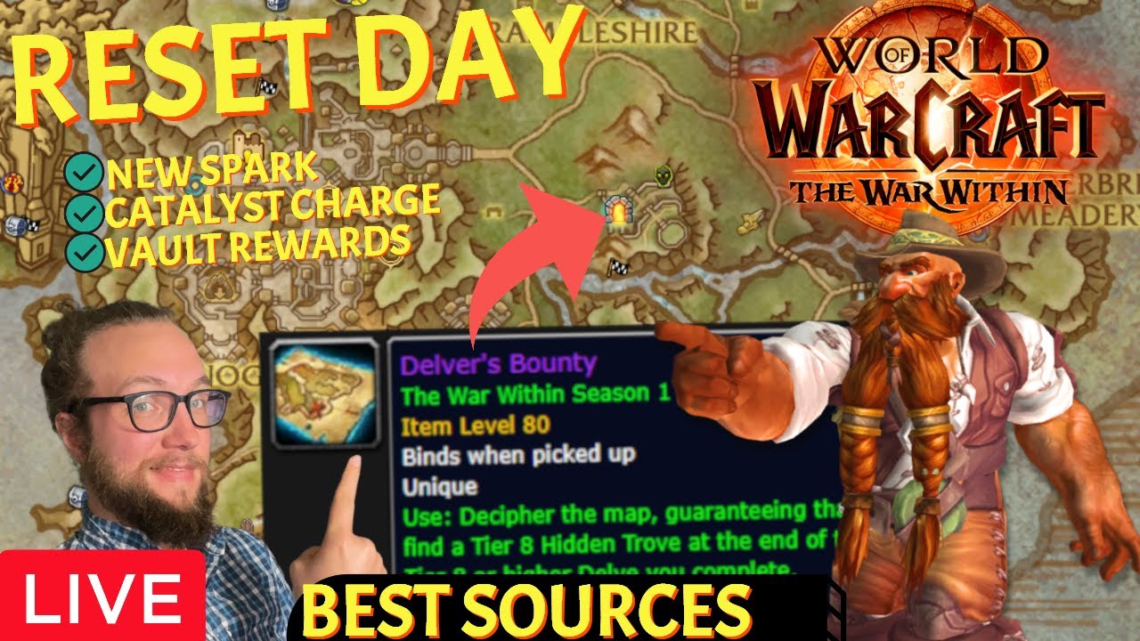 🔴LIVE - RESET DAY! New Spark + Catalyst Charge Today - The War Within ...