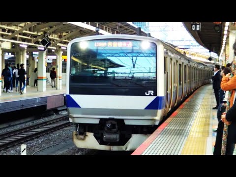 1199M E531系0番台水ｶﾂK477編成+E531系0番台水ｶﾂK404編成 東京入線シーン - YouTube