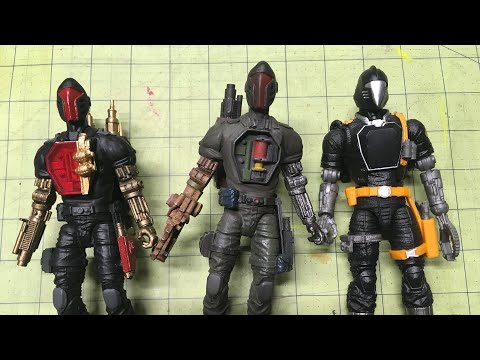 Comparing my custom GI Joe Classified BAT with an official one. - YouTube