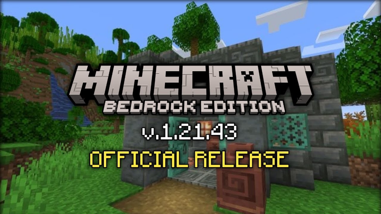 Minecraft - 1.21.43 (Bedrock) - YouTube