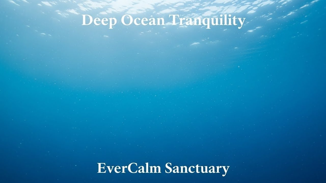 🔵 Deep Ocean Tranquility | Immersive Underwater Ambience for Relaxation ...