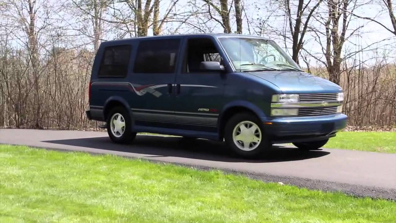 1999 Chevrolet Astro Van YF7 GOLDENRULECARS.COM - YouTube