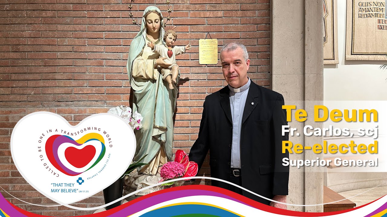 Fr. Carlos Luis Suárez Codorniú - Re-elected Superior General - YouTube