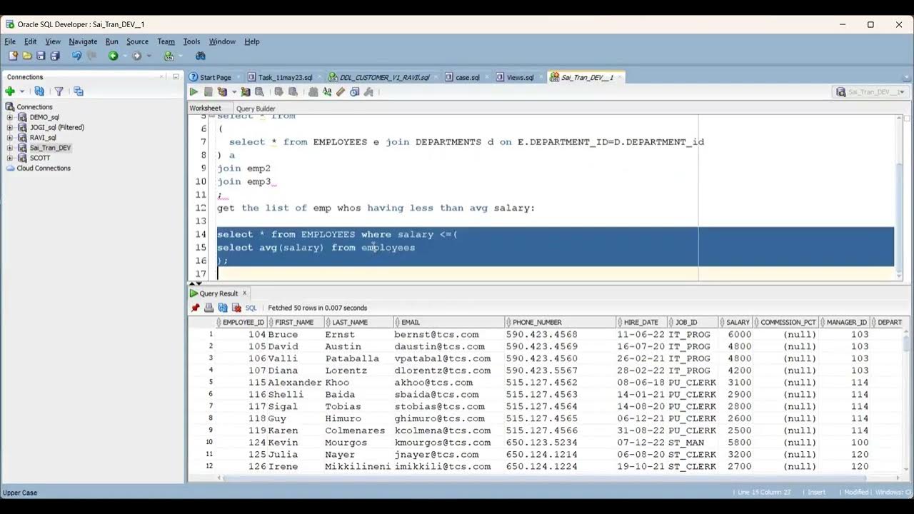 Sql interview question on sub query and correlated sub query| sub queries uses in SQL,oracle ...