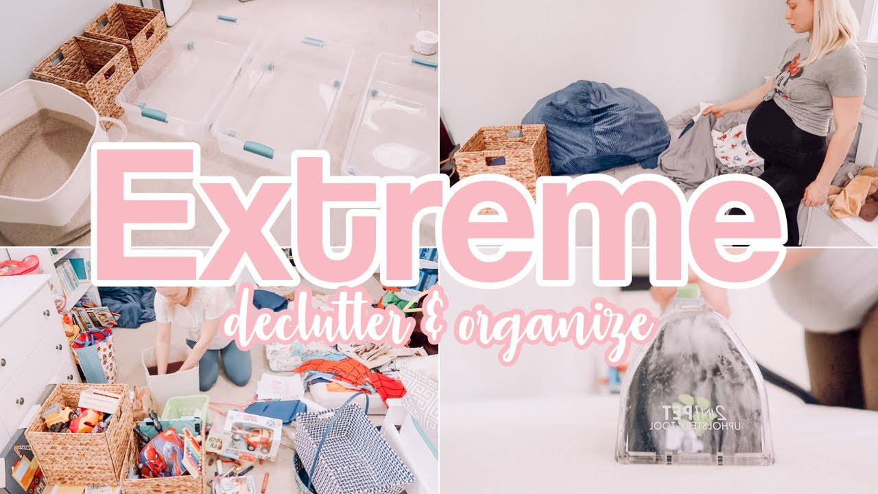 EXTREME DECLUTTER AND ORGANIZE 2021 // SPEED CLEANING MOTIVATION ...