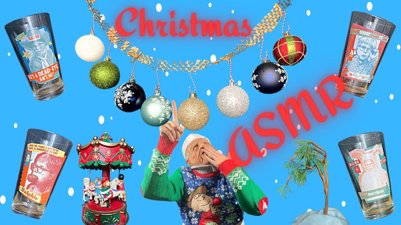 ASMR | Christmas Triggers (Grumpy Old Man) - YouTube