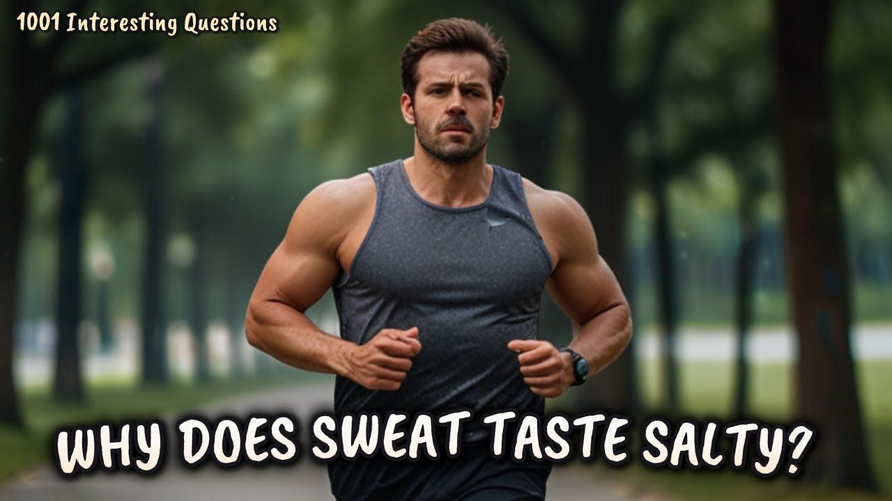 Why Does Sweat Taste Salty? #sweater #sports - YouTube