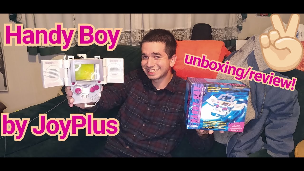 THE ULTIMATE GAME BOY! Handy Boy by JoyPlus unboxing/review feat. Mr ...