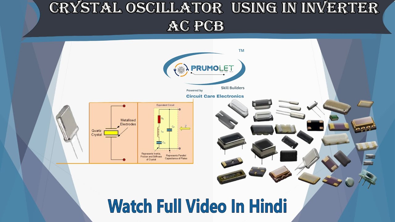 Crystal Oscillator: Working and Applications Explained in Hindi ⏳ # ...
