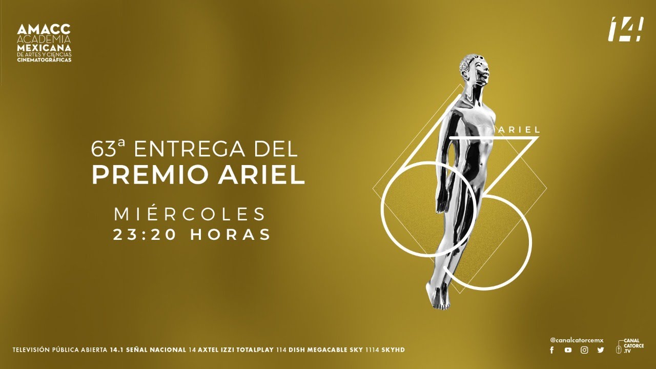 63 Entrega del Premio Ariel 2021 | Programa especial: Anuncio de ...