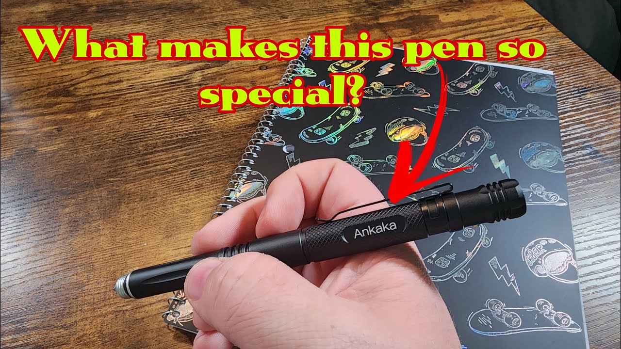 Ultimate Preparedness with the Ankaka 6-in-1 Tactical Pen - YouTube