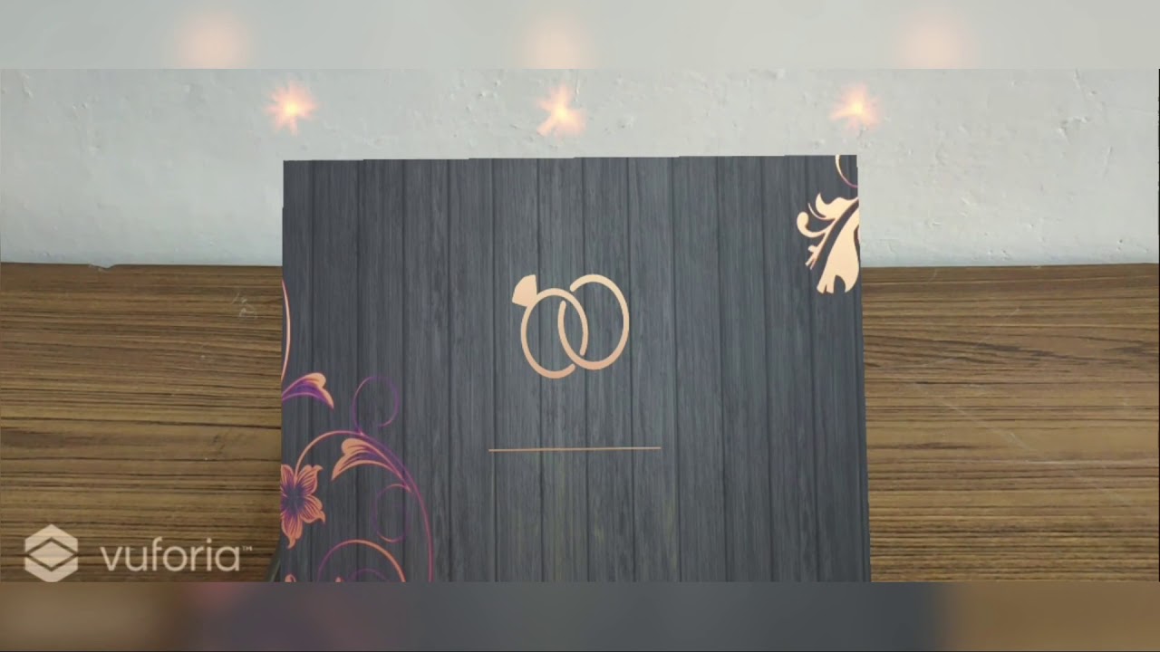 AR Wedding Invitation Card | ARTIFUTECH - YouTube