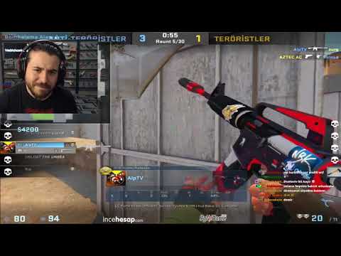 UNLOST GHOST İZLEYİCİYE FENA KAYIYOR (CSGO GLOBAL REKABETÇİ)