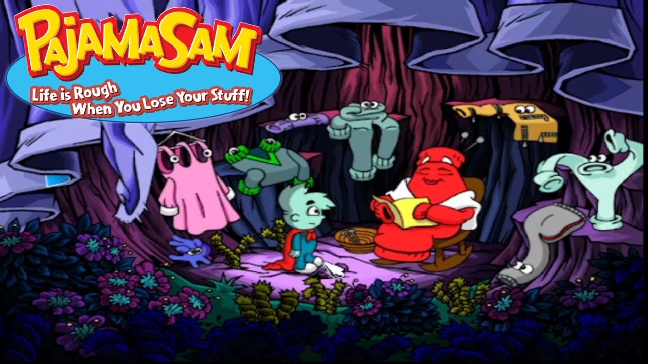Let's Play Pajama Sam Life is Rough When You Lose Your Stuff - YouTube
