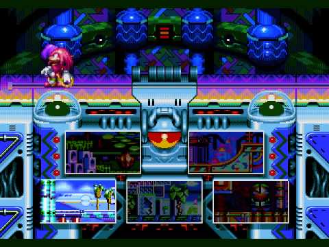 Knuckles Chaotix (Sega 32X) Gameplay Part 6 (Marina Madness Lv1 ...