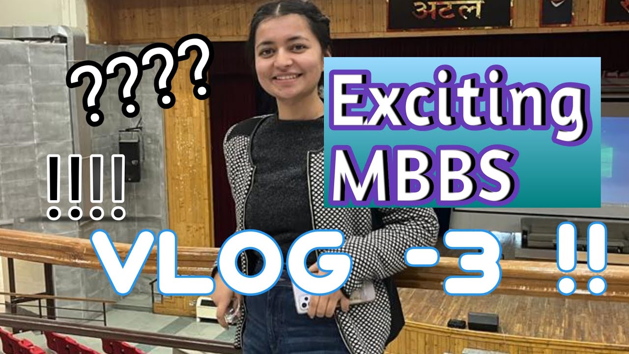 Exciting day in medical college ||First year mbbs students ||government ...