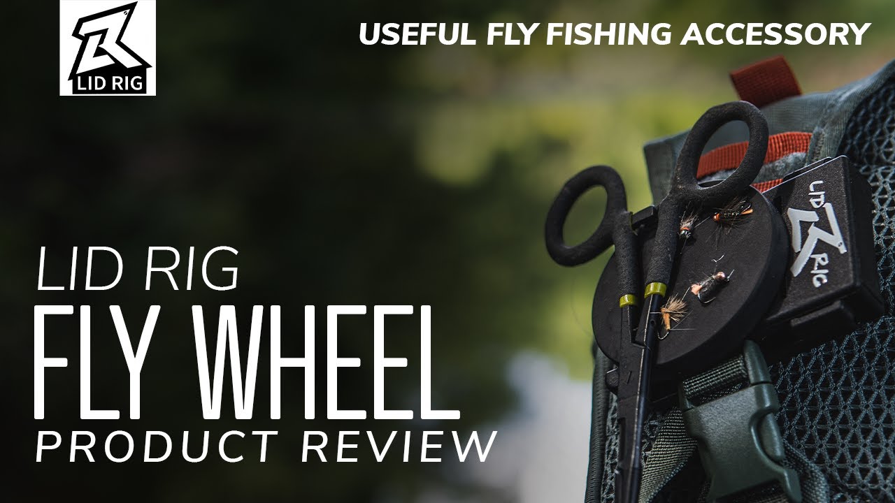 Lid Rig Fly Wheel Review: Useful Fly Fishing Accessory! - YouTube