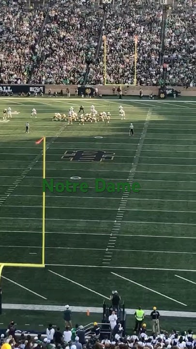 Notre Dame vs Stanford - YouTube